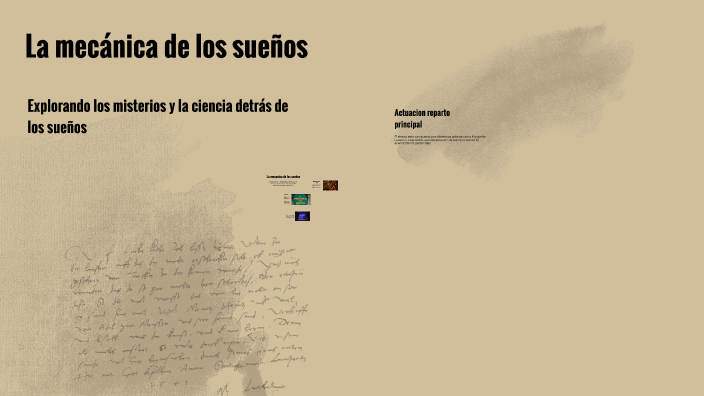 La mecánica de los sueños by DEREK ADAIR HERNANDEZ DOMINGUEZ on Prezi