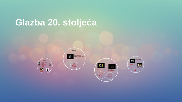 Glazba 20. stoljeća by Maja Bolic on Prezi