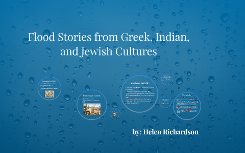 Flood Stories from Greek, Indian, and Jewish Cultures by Helen ...