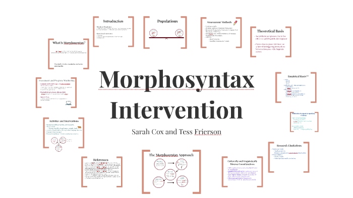 Morphosyntax Intervention by Sarah Cox on Prezi