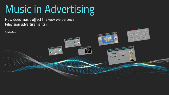 Music in Advertising by Christina Rose on Prezi
