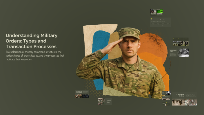 Understanding Military Orders: Types and Transaction Processes by Tanya ...