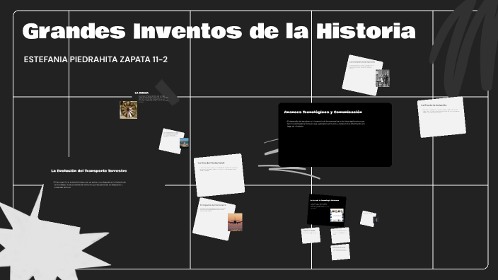 Grandes Inventos de la Historia by Estefania PiedrahitaZapata on Prezi