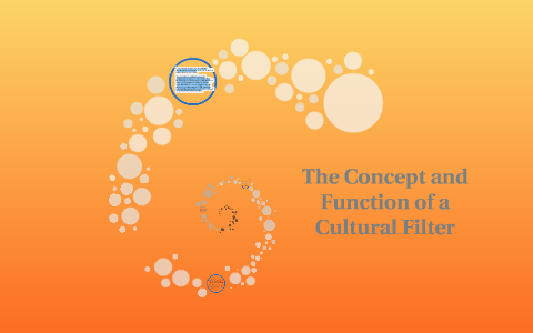 The Concept and Function of a Cultural Filter by sara alabbas on Prezi