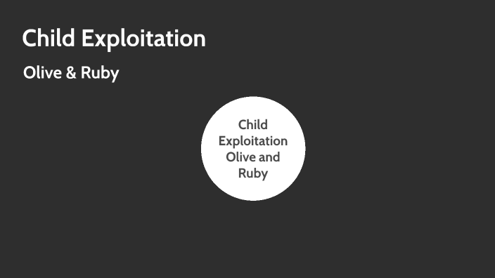 Child Exploitation by Ruby Davey on Prezi