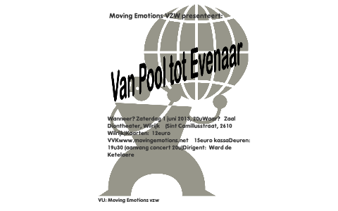 Van pool tot evenaar by L DG on Prezi