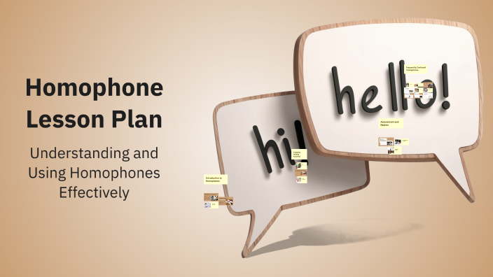 Homophone Lesson Plan by Anna-Marie Kontos on Prezi