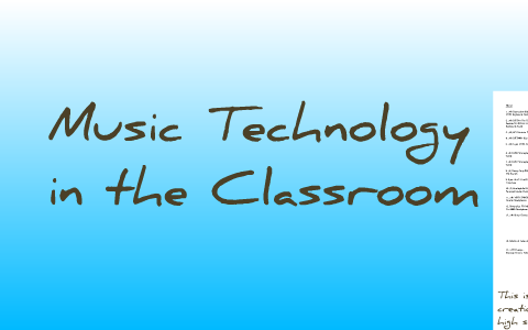 Building a Music Lab in the High School classroom by Caryn Elefante on ...