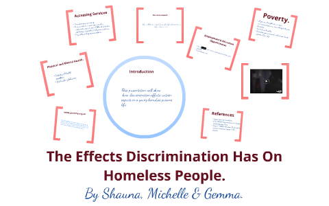 The effects discrimination has on young homeless people. by Gemma ...