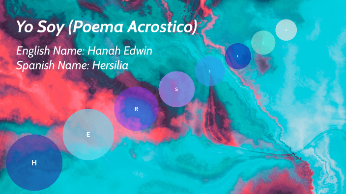 Yo Soy - Acrostic Poem by Hanah Edwin on Prezi