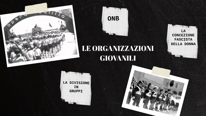 OPERA NAZIONALE BALILLA by Giulia DC on Prezi