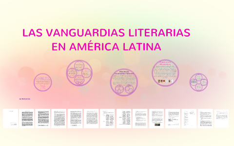 LAS VANGUARDIAS LITERARIAS EN AMÉRICA LATINA by luisa niño on Prezi
