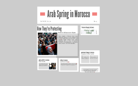 Arab Spring in Morocco by Jordan Elder on Prezi