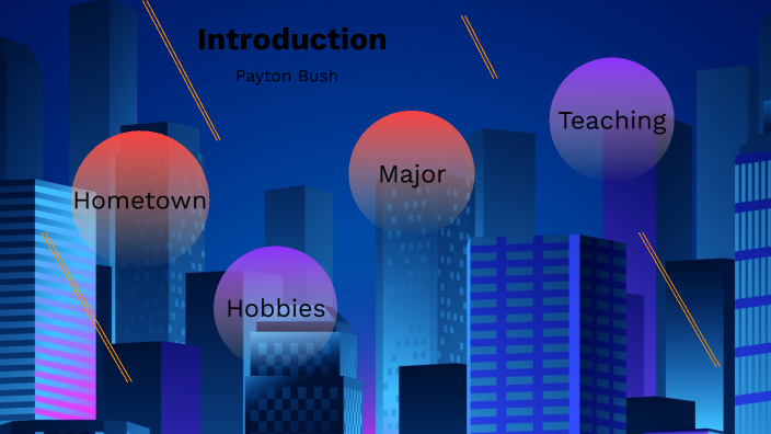 Intro Presentation by Payton Bush on Prezi