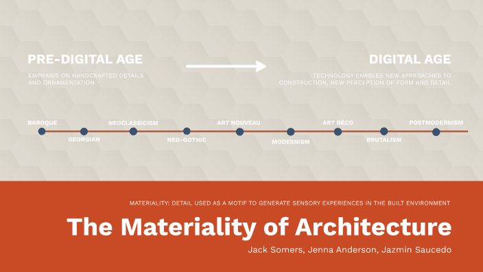 Materiality of Architecture by Jack Somers on Prezi