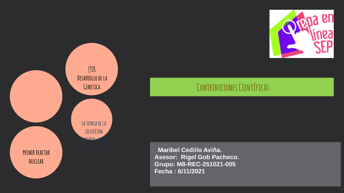 Contribuciones científicas by Maribel Cedillo Aviña on Prezi