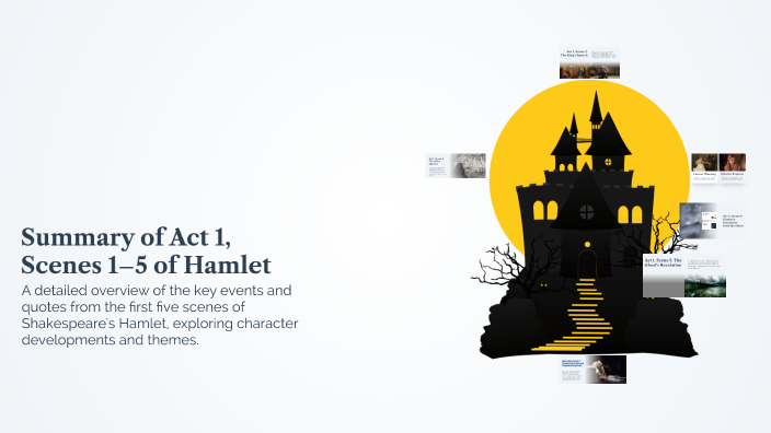 Summary of Act 1, Scenes 1–5 of Hamlet by Dayleny Fajardo Castro on Prezi