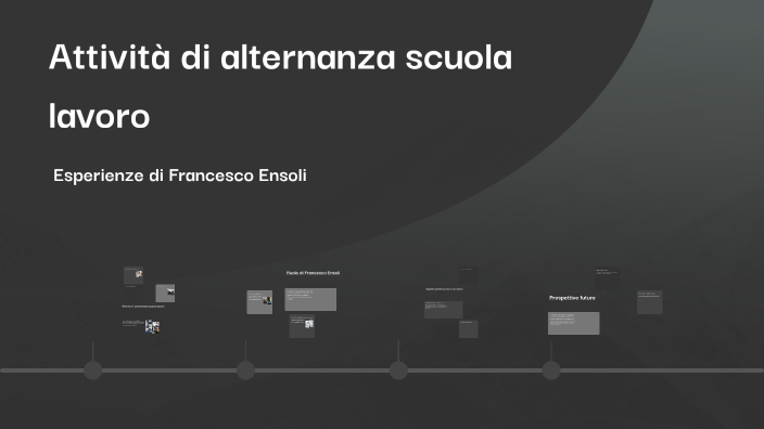 Attività di Alternanza Scuola Lavoro by Francesco Ensoli on Prezi