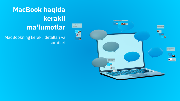 MacBook haqida kerakli ma'lumotlar by Samandar Majidov on Prezi