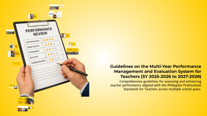 Guidelines On The Multi Year Performance Management And Evaluation
