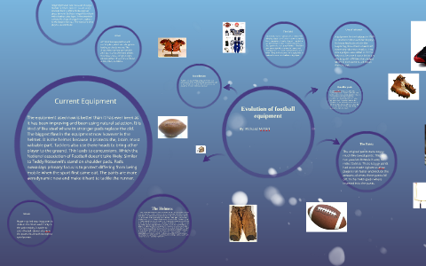 Evolution of football equipment by Richard McGirt on Prezi