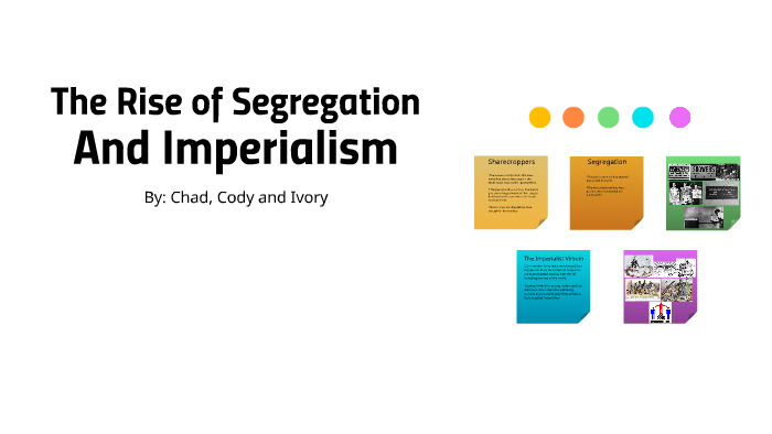 The Rise of segregation by Chad Callahan