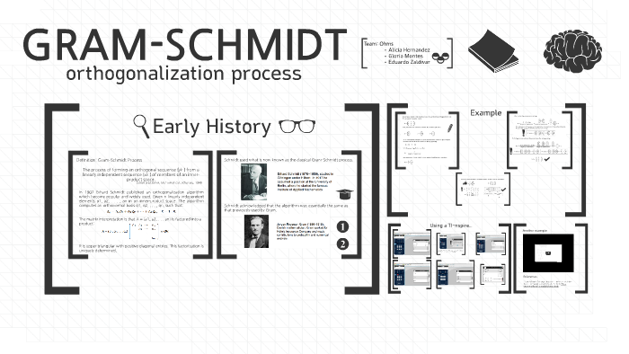 GRAM-SCHMIDT by Liz Hernandez on Prezi