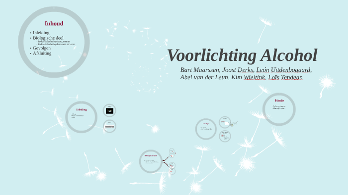 Voorlichting Alcohol by on Prezi