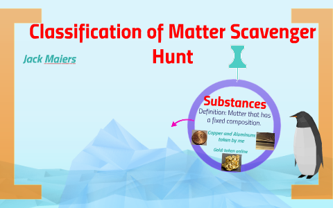 Classification of Matter Scavenger Hunt by Jack Maiers on Prezi