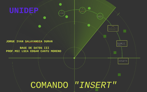COMANDO "INSERT" by Jorge Salayandia