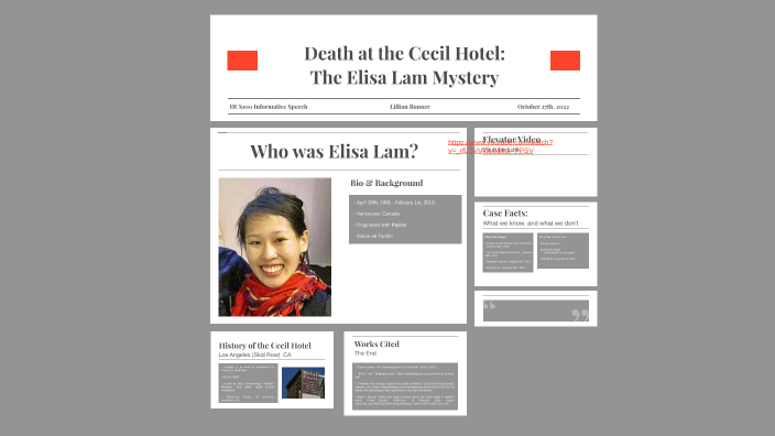 HCS100 Informative Speech Visual Aid by Lillian Bonner on Prezi