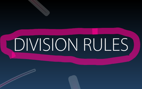 DIVISION RULES!!! by Brian Podesta on Prezi