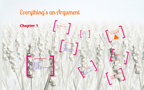 Everything's an Argument: Chapter 1 by Macey Freudensprung on Prezi
