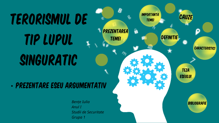 Terorismul de tip lupul singuratic by Iulia Bente on Prezi