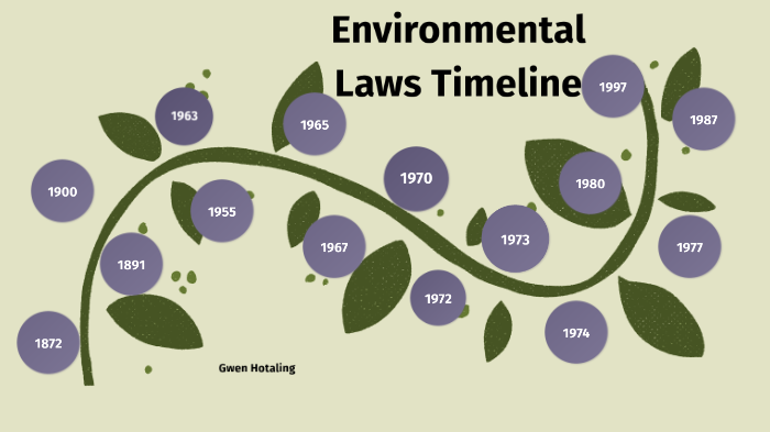 environmental laws timeline by Gwyneth Hotaling on Prezi