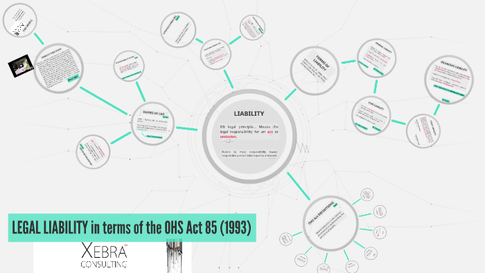 LEGAL LIABILITY in terms of the OHS Act 85 (1993) by Christiaan Steyn ...