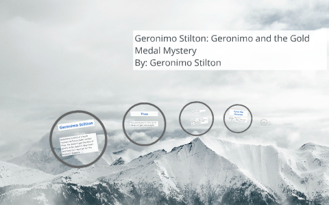 Geronimo Stilton: Geronimo and the Gold Medal Mystery by Madison Hersey ...
