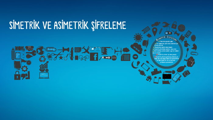 SİMETRİK VE ASİMETRİK ŞİFRELEME by Busra Celik on Prezi