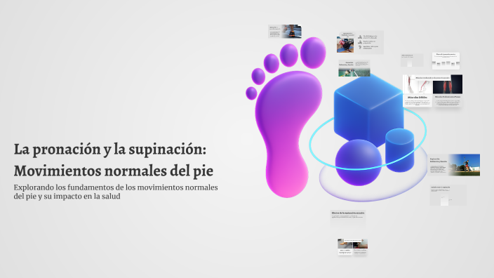 La pronación y la supinación: Movimientos normales del pie by Anabell ...