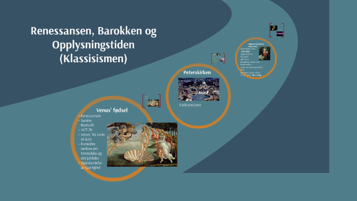 Renessansen, Barokken og Opplysningstiden by Hans Jordhøy on Prezi