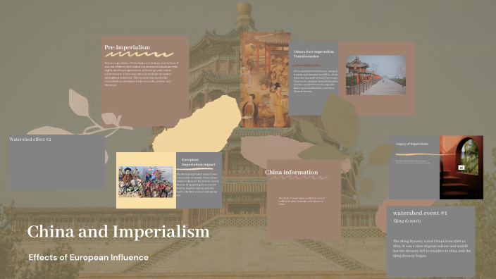 Imperialism in China by Winter West on Prezi