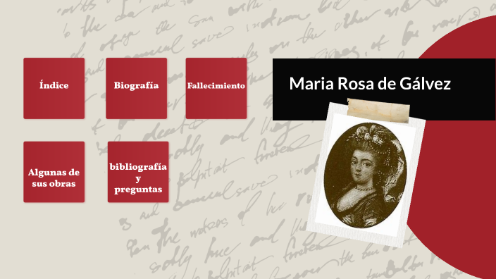 Maria Rosa de Gálvez by Rumaisa Belkasen on Prezi