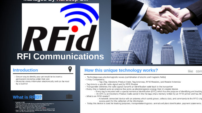 RFID by Harveer Gill on Prezi