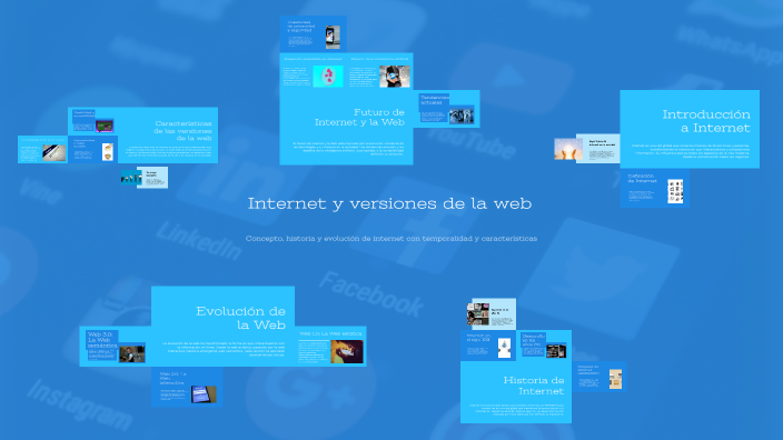 Internet y versiones de la web by Carlos G Cruz on Prezi