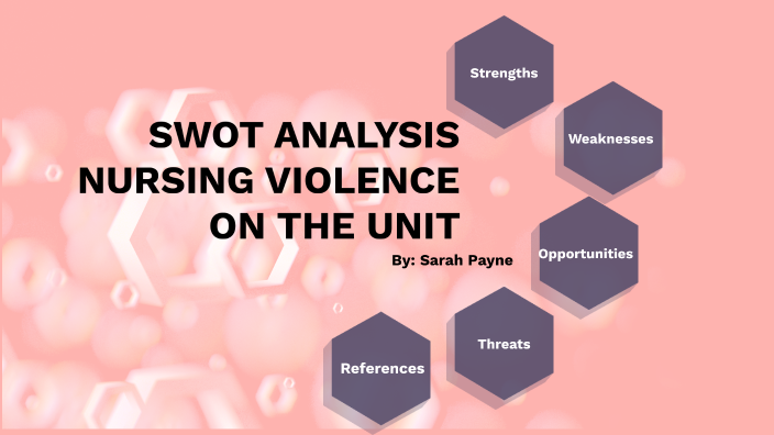 SWOT ANALYSIS ViOLANCE ON NURSING UNIT by Sarah Payne on Prezi