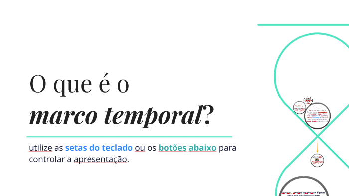 O que é o marco temporal? by Daniel Reis on Prezi