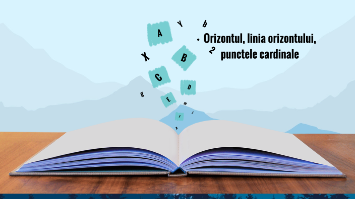 Orizontul, linia orizontului, punctele cardinale by BIANCA-GABRIELA ION ...