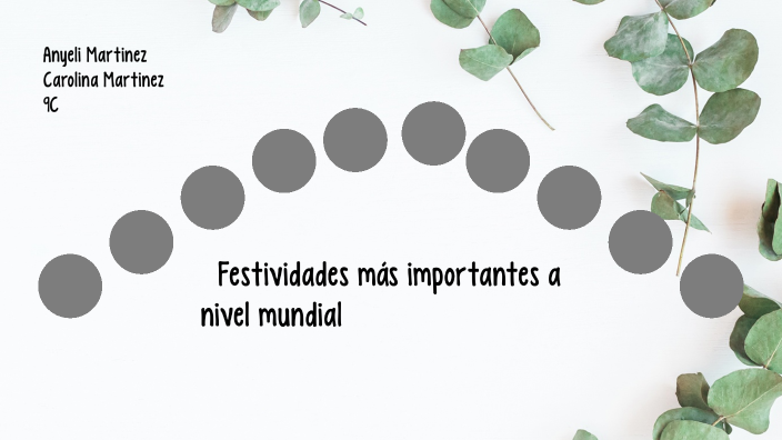 festividades reconocidas en el mundo by Anyeli Martinez Hernandez on Prezi