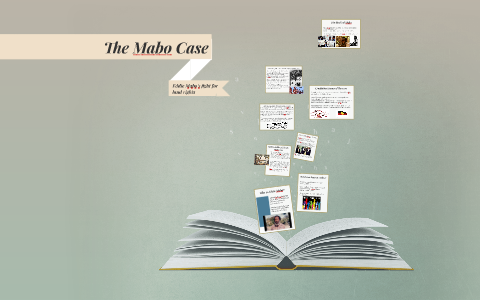 The Mabo Case by Sarah Kelso