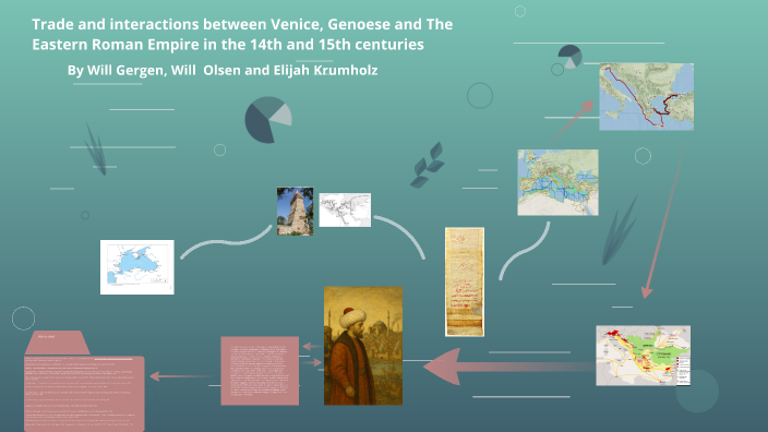 Trade and interactions between Venice, Genoese and The Eastern Roman ...